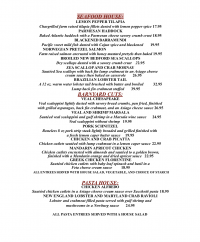 Local Steakhouse | The Meating House Menu | Drums PA