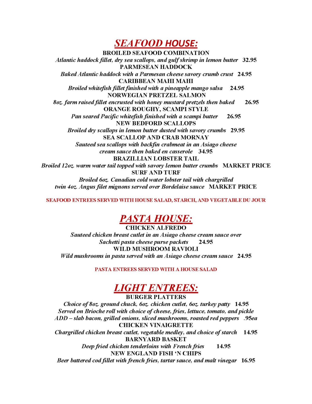 Local Steakhouse | The Meating House Menu | Drums PA